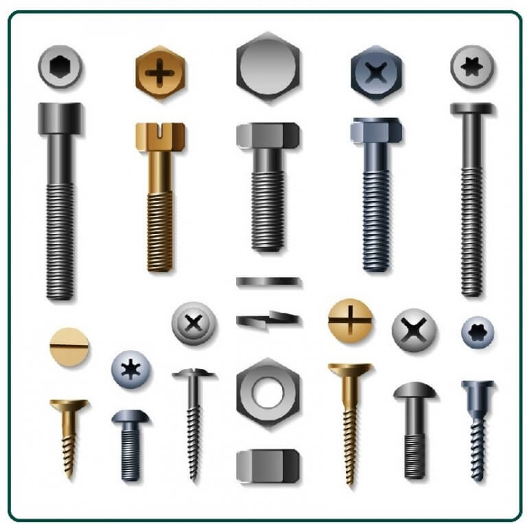 What Is Bolt? | What Is Screw? | Difference Between Bolt and Screw ...