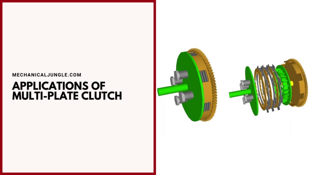 What Is Multi-Plate Clutch | Parts of Multi-Plate Clutch | Working ...