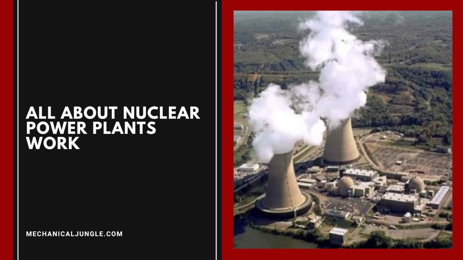 How Do Nuclear Power Plants Work? | Main Components of the Nuclear ...