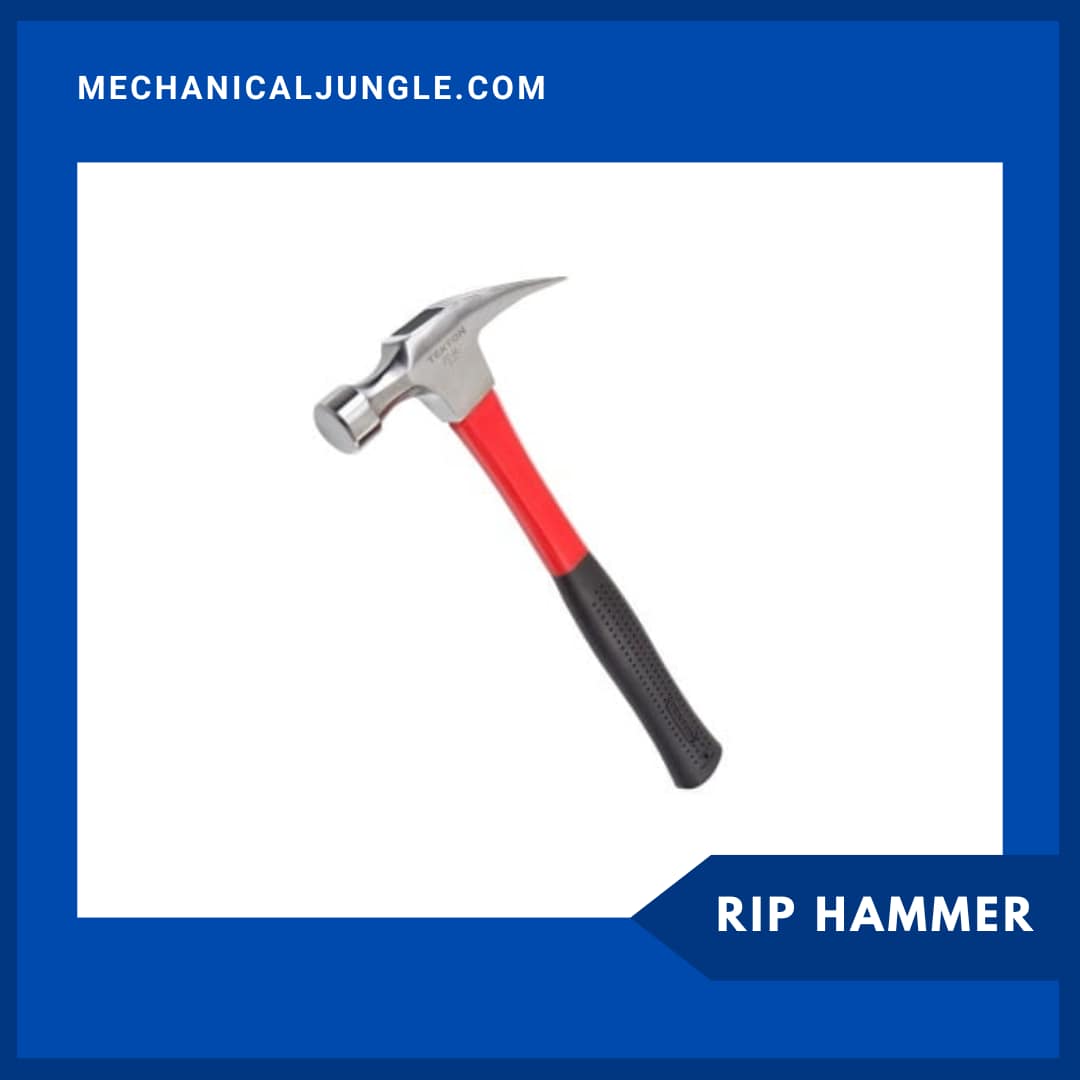 Hammer and Their Uses | Parts of Hammer | 51 Types of Hammers