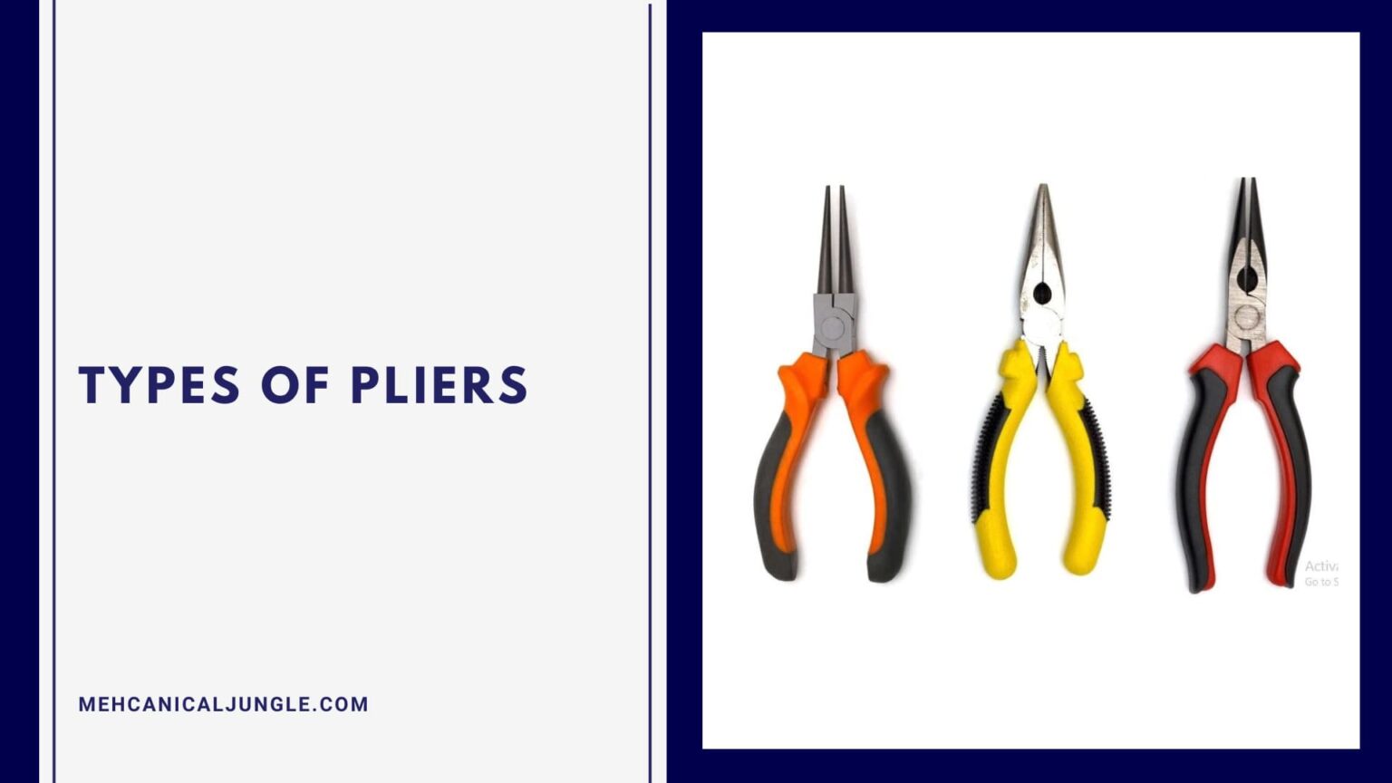 What Are Pliers Used? | 34 Types of Pliers