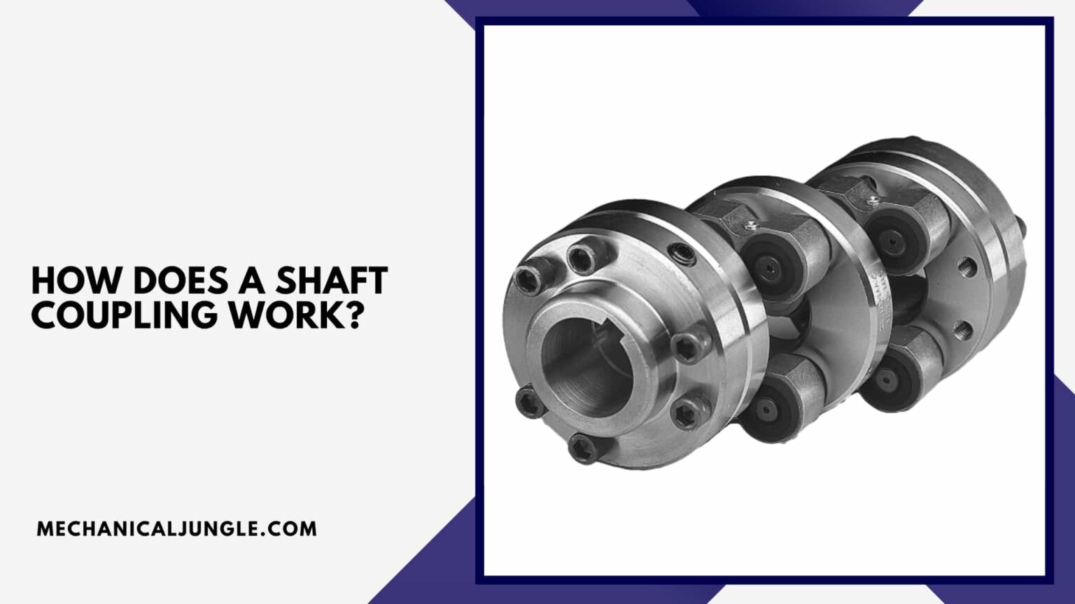 What Is a Coupling? | How Does a Shaft Coupling Work? | Types of Shaft ...
