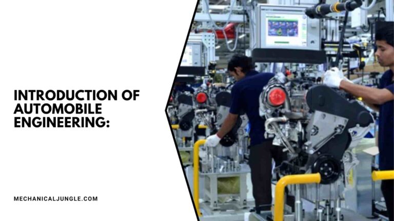What Is Automobile Engineering? | Introduction of Automobile ...