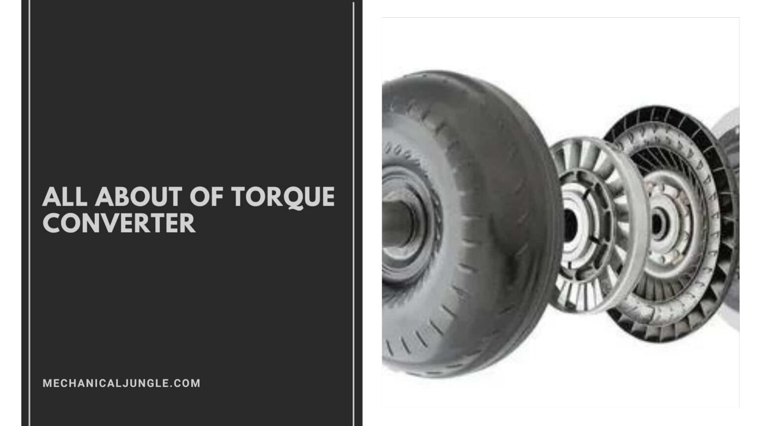 What Is Torque Converter? | How Does a Torque Converter Work? | Parts ...