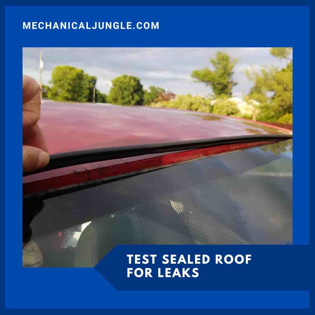 How to Fix a Leaking Car Roof | Why Water Leaks into Car from its Roof ...
