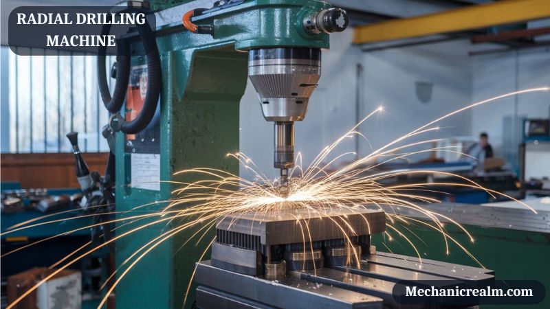 Working of Radial Drilling Machine | What Is the Radial Drilling Machine?