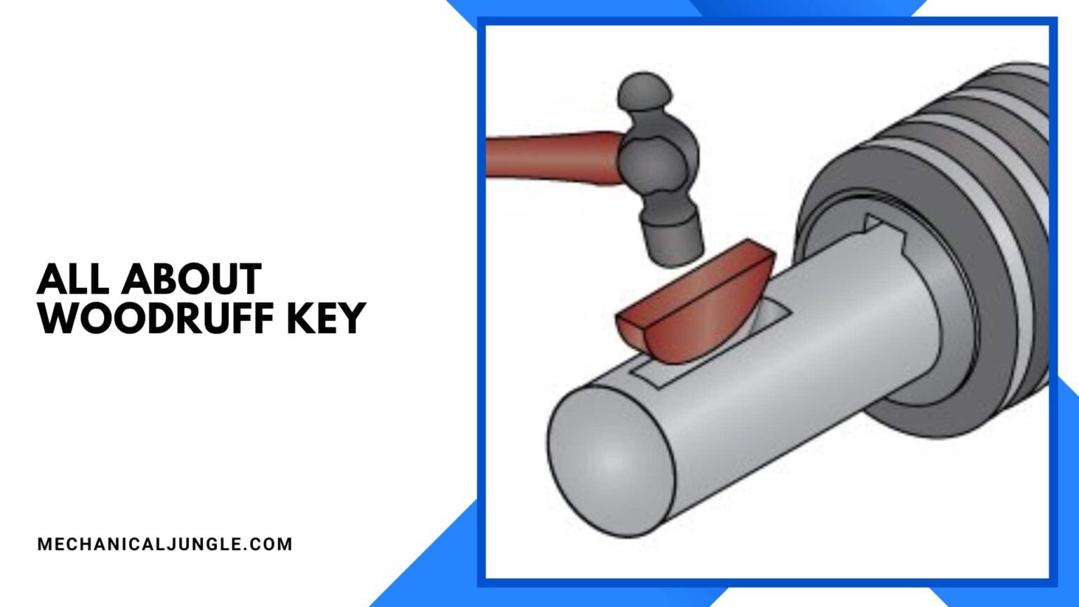 What Is a Woodruff Key? | Why Use a Woodruff Key? | Sunk Keys