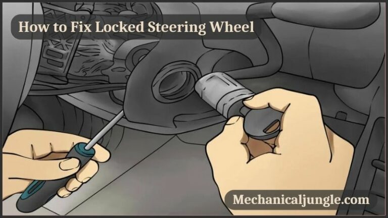 How to Fix Locked Steering Wheel | How to Fix Service Steering Column Lock