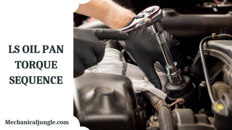 Torque Specifications for Oil Pan Bolts | Typical Engine Oil Sump ...